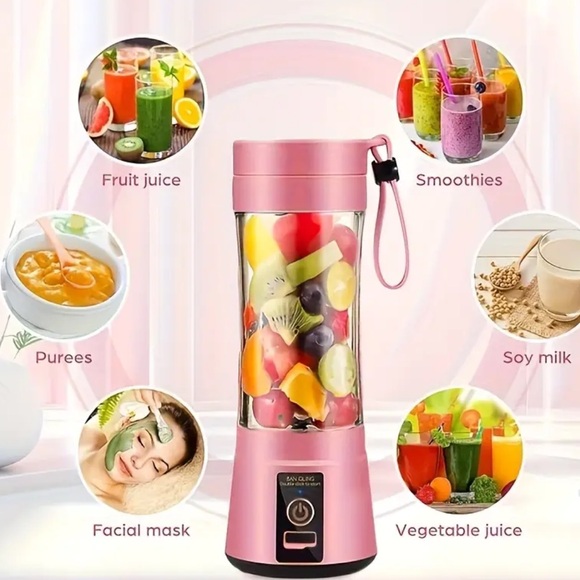 Kitchen | Portable Pink Blender | Poshmark